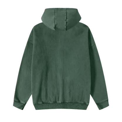 Acid Washed Zip Up Hoodie – LuaVua Acid Washed Zip Up Hoodie – LuaVua